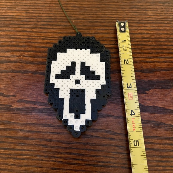 Holiday | Scream Ghostface Perler Bead Christmas Ornament | Poshmark
